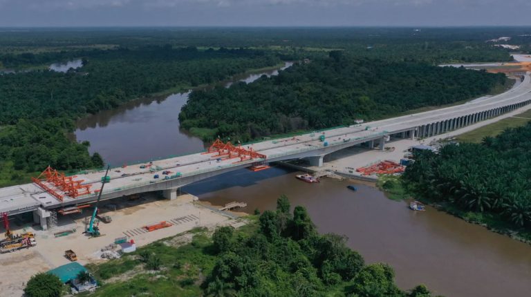 Proyek Tol Lingkar Pekanbaru Capai 62 Persen, Jembatan Siak VI Resmi ...